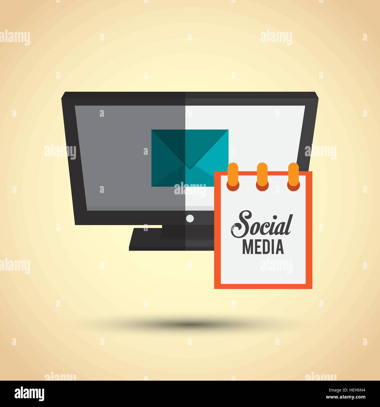 Social media design, vector illustration Stock Vector Image & Art - Alamy