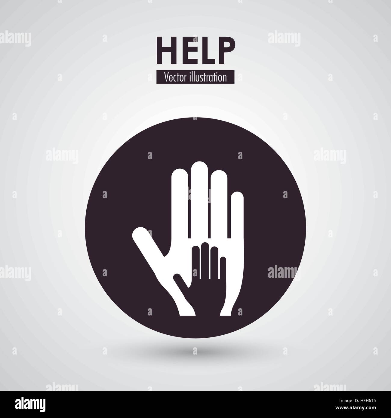 Help icon design Stock Vector Image & Art - Alamy