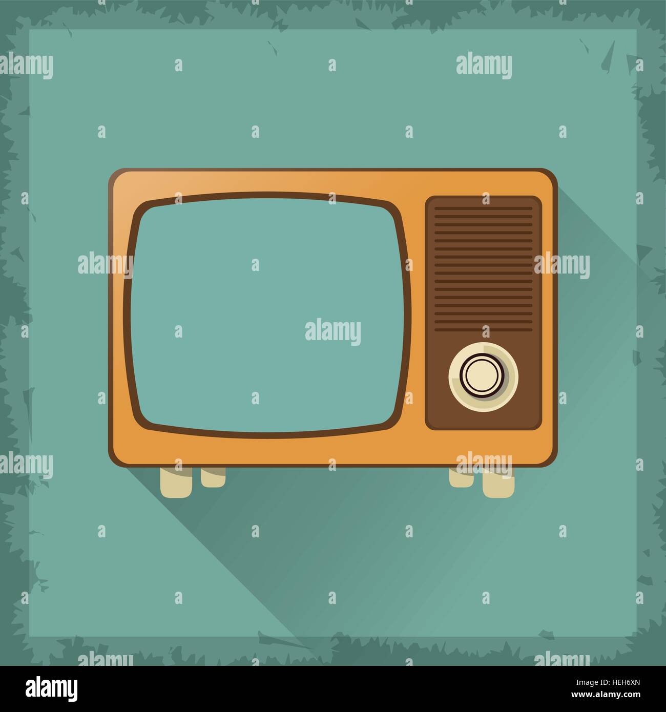 Retro TV design, Vector illustration Stock Vector Image & Art - Alamy