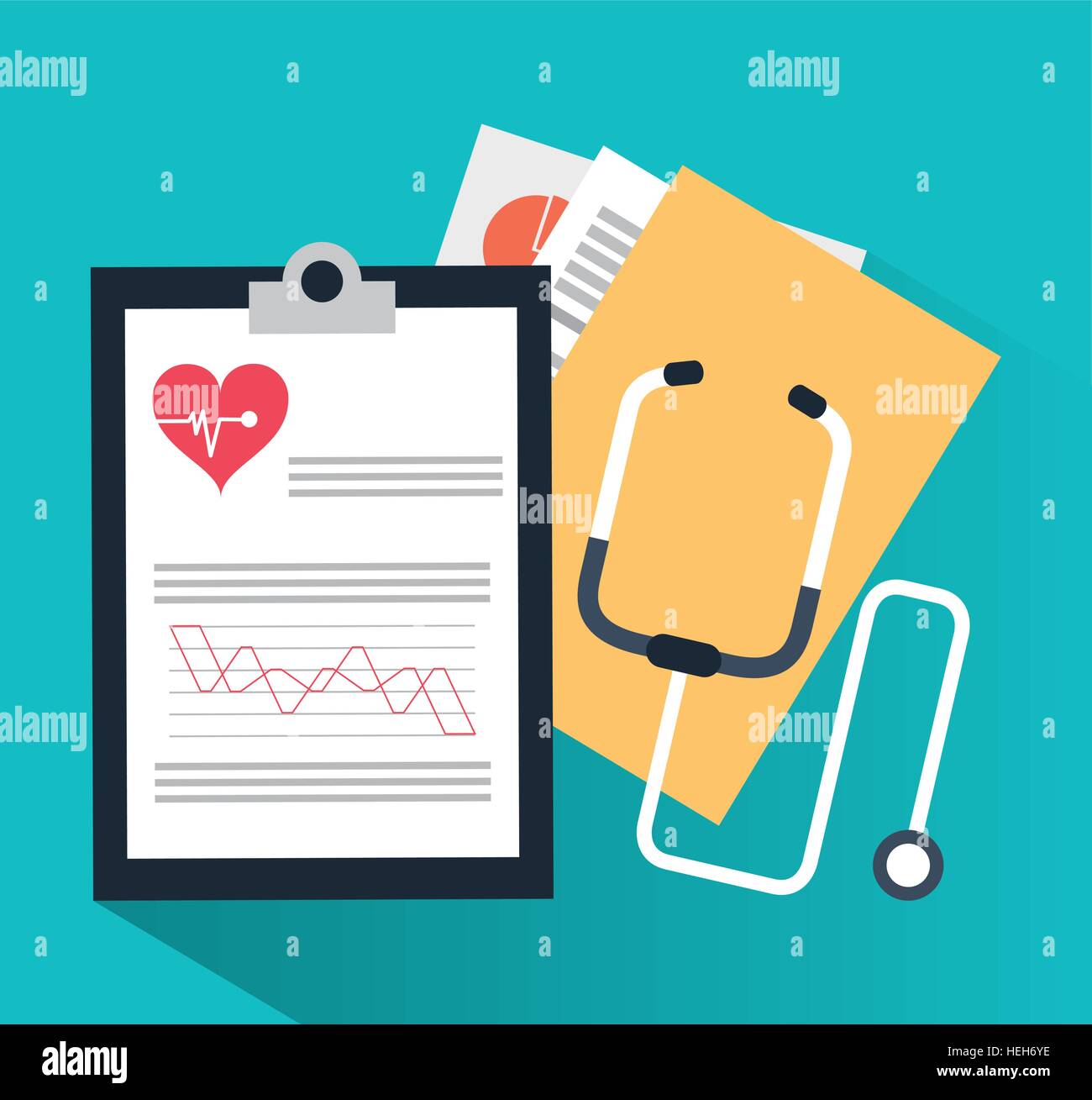 Medical and cardiology design Stock Vector Image & Art - Alamy