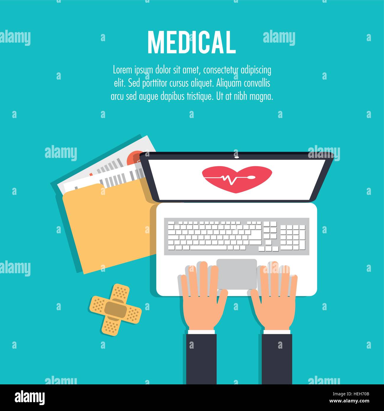 Medical and cardiology design Stock Vector Image & Art - Alamy