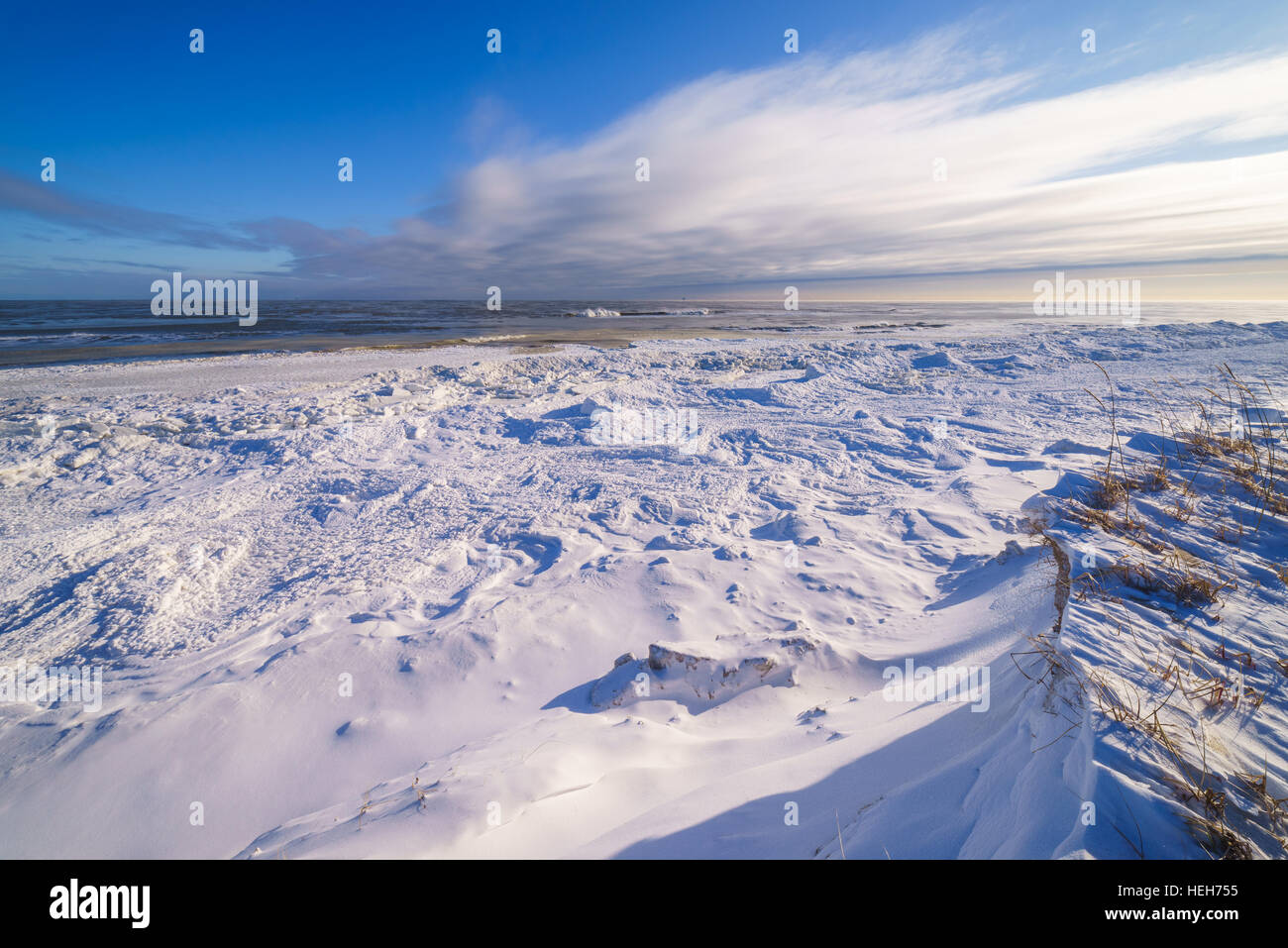 Ice covered coast of the Okhotsk sea, Sakhalin island Stock Photo - Alamy