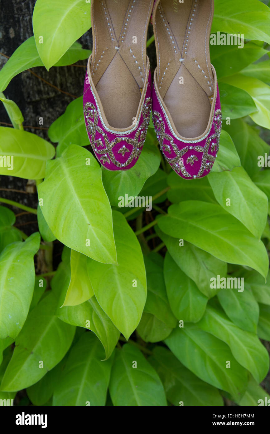 Indian shoes hi-res stock photography and images - Alamy