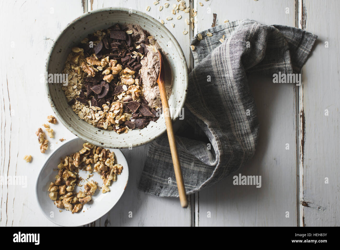 Oatmeal chocolate hi-res stock photography and images - Alamy