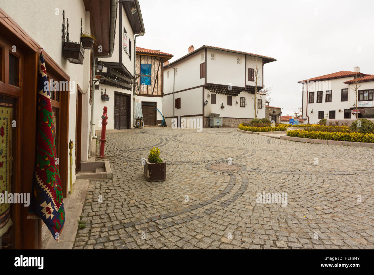 Old city of Ankara.Also called as Ankara Castle. Famous with narrow ...