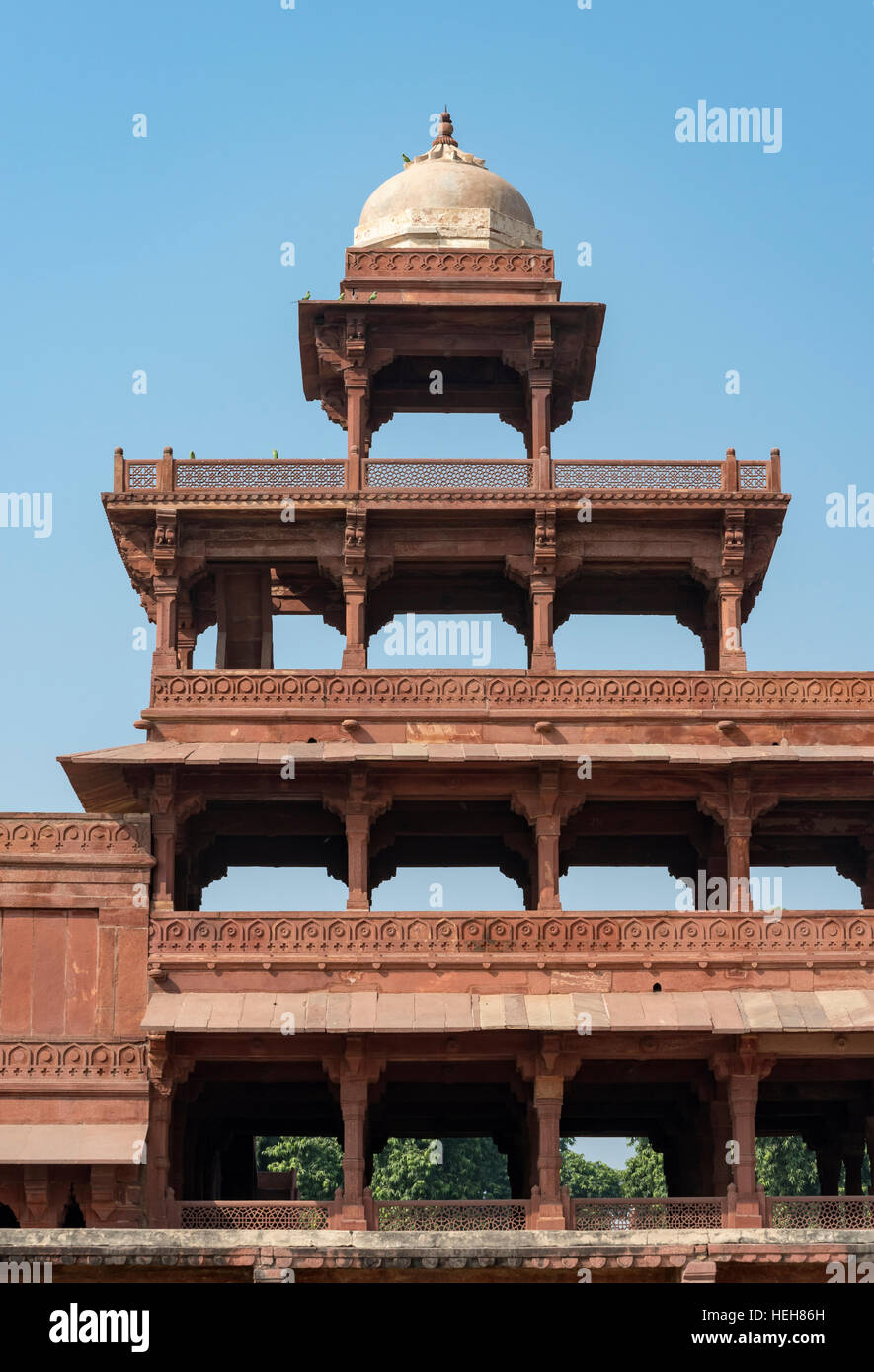 Panch Mahal Palace, Fatehpur Sikri, India Stock Photo - Alamy
