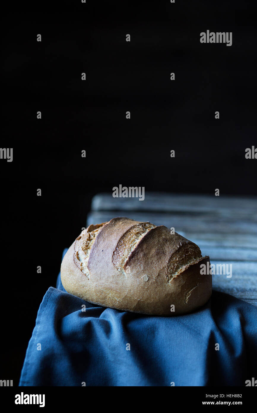 Loaf of organic bread hi-res stock photography and images - Alamy