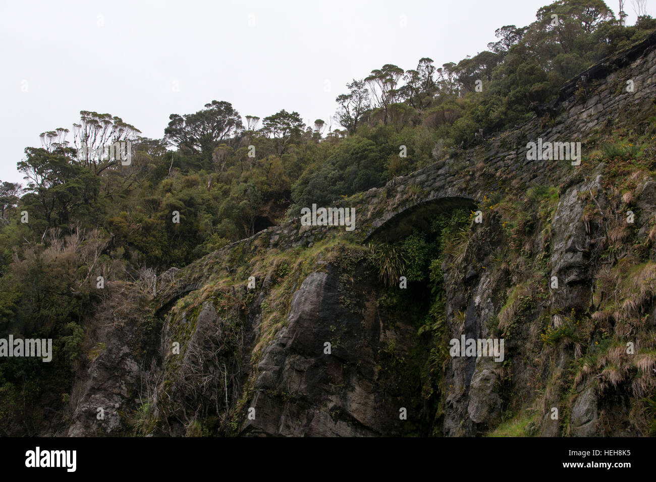 Mine carts transported coal over such bridges from the mines on ...