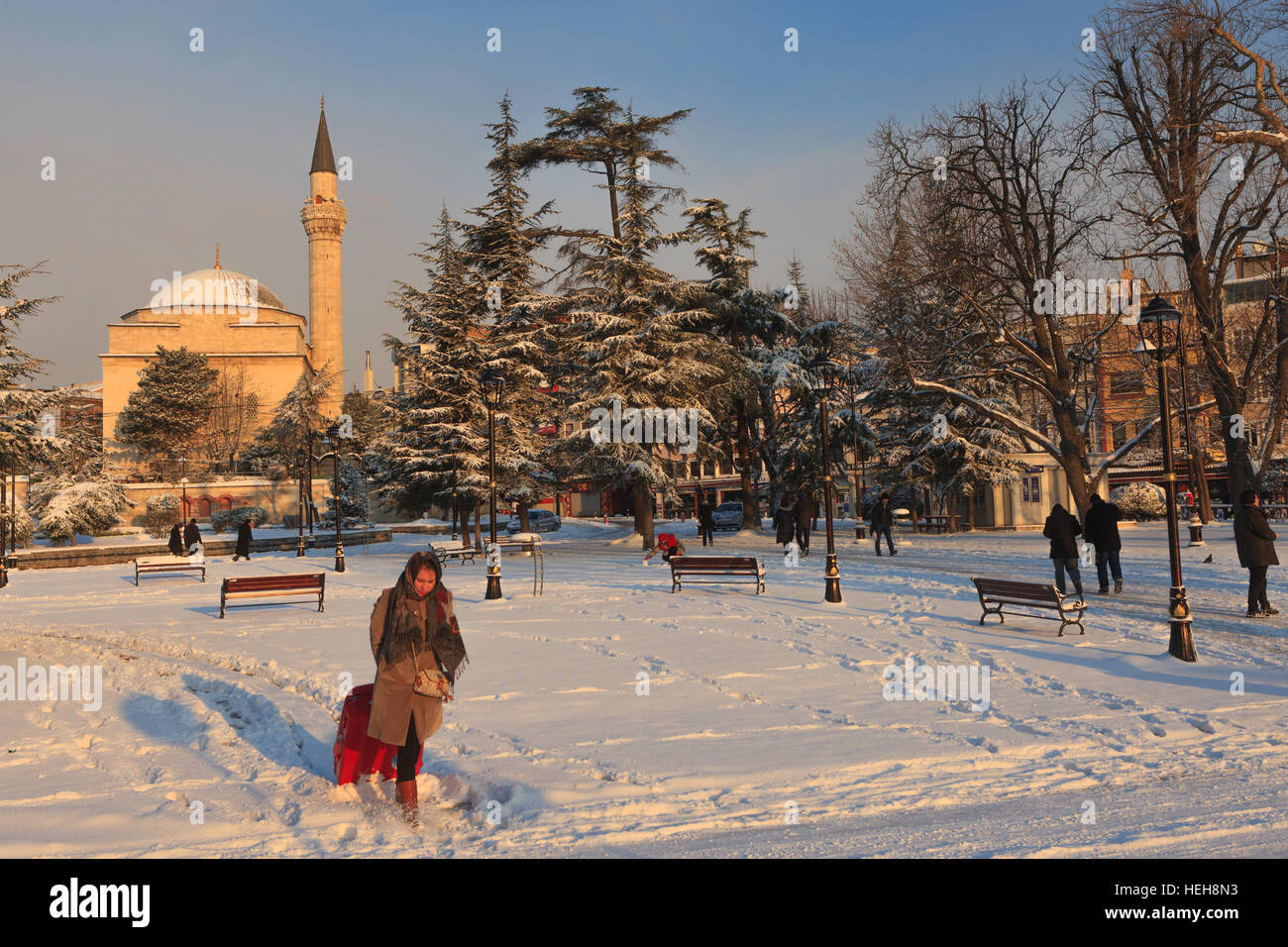 Istanbul Winter Mosque High Resolution Stock Photography and Images - Alamy