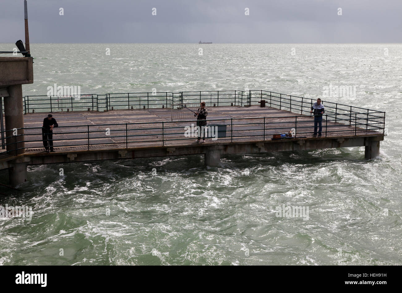 Deal Pier Fishing Stock Photos & Deal Pier Fishing Stock Images - Alamy