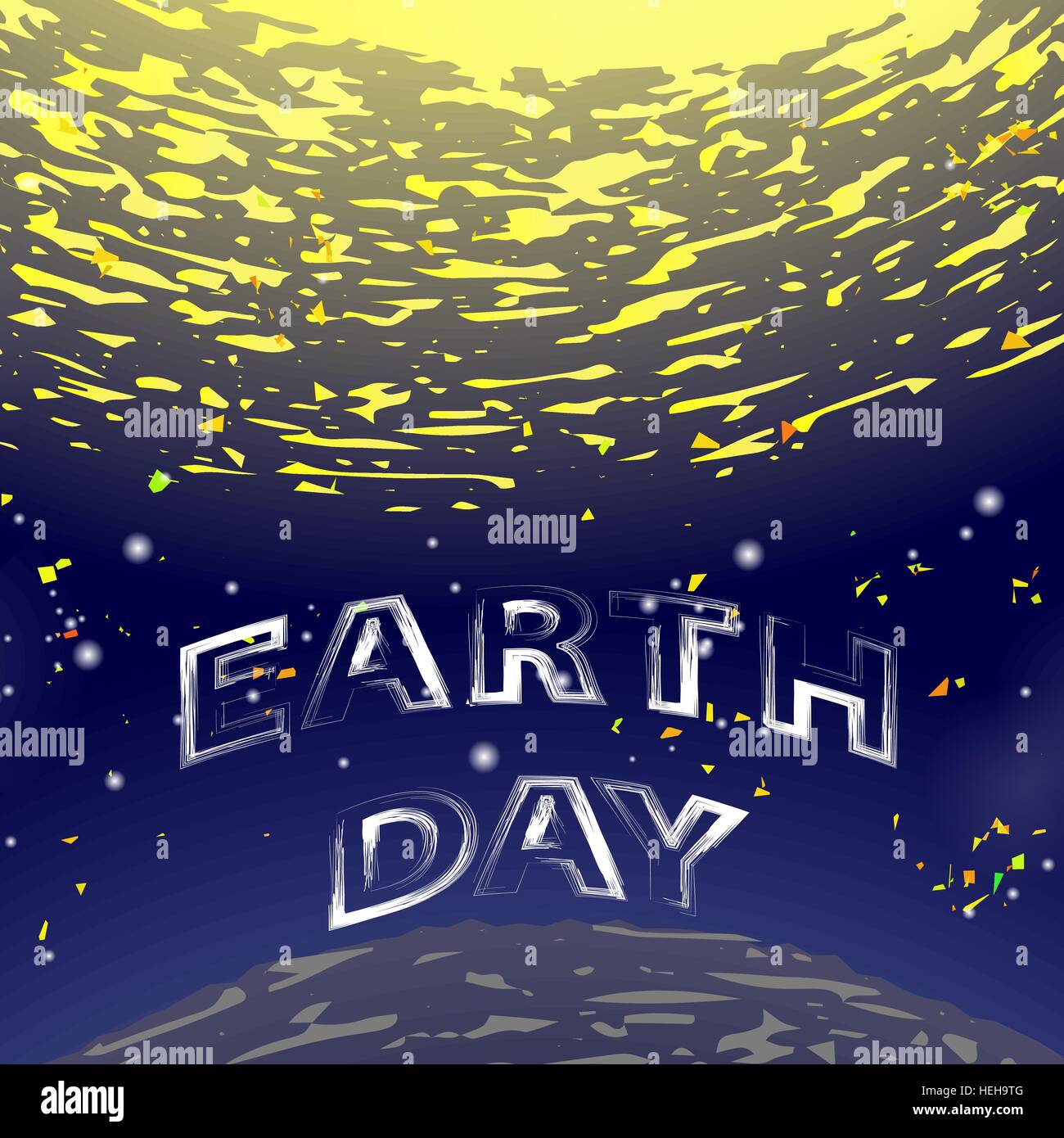 Earth white background day Stock Vector Images - Alamy