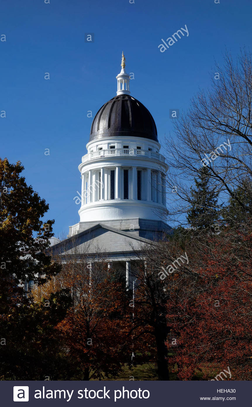 Maine State Capitol High Resolution Stock Photography and Images - Alamy