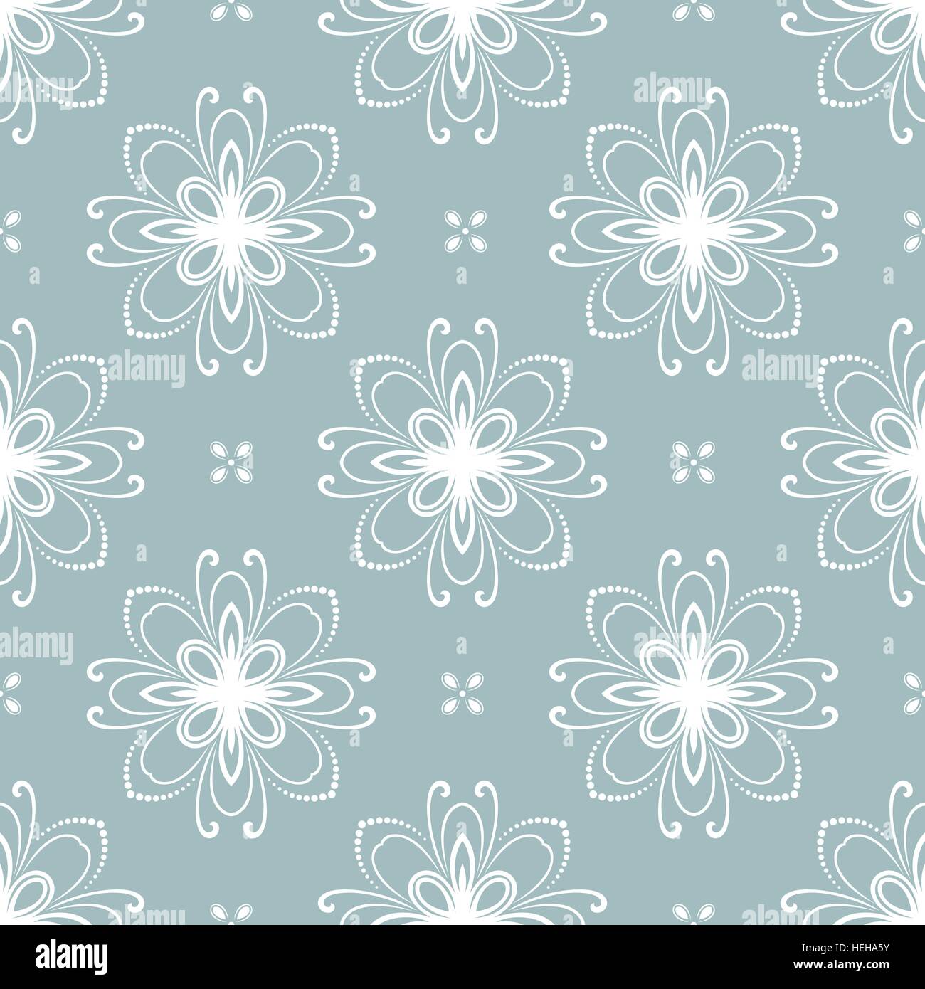 Floral Fine Seamless Vector Pattern Stock Vector Image & Art - Alamy