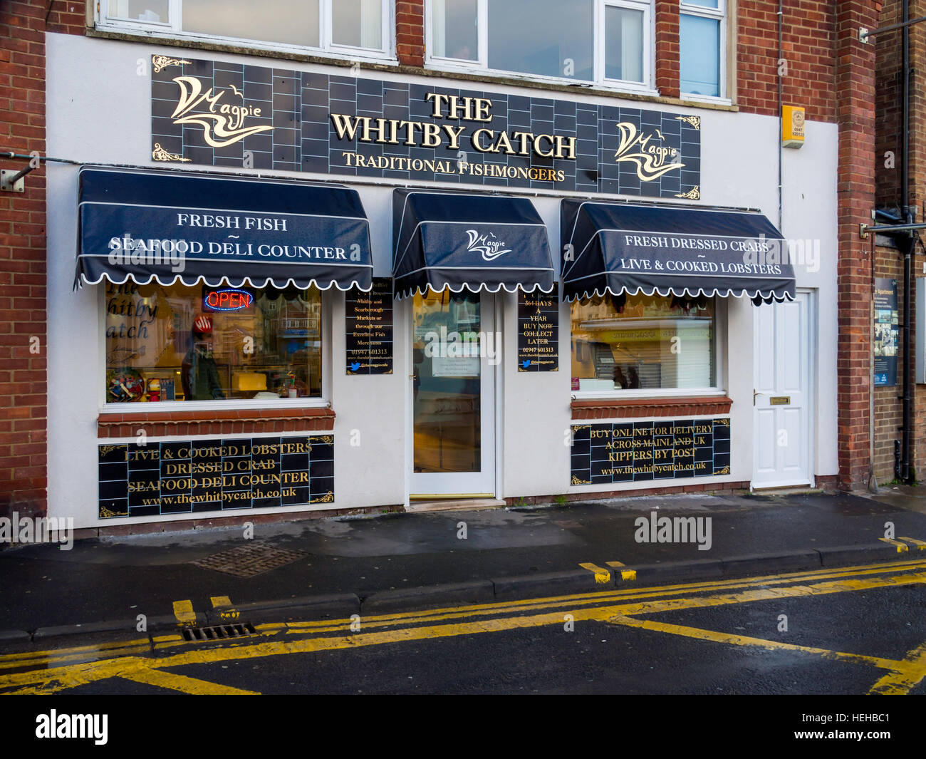Whitby fishmongers hi-res stock photography and images - Alamy