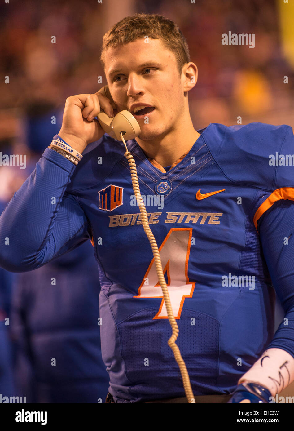 Boise State Football Game, All Mountain West Quarterback. Brett Rypien ...