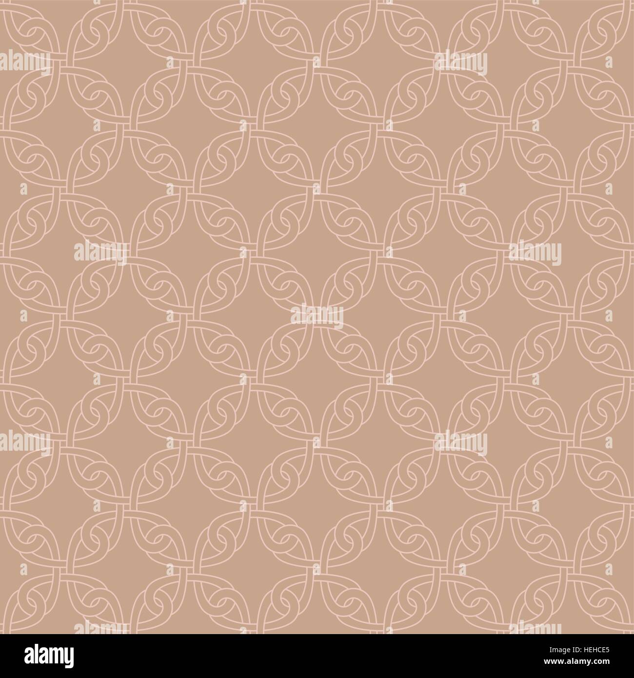 Neutral Seamless Linear Pattern. Tileable Geometric Outline Ornate ...