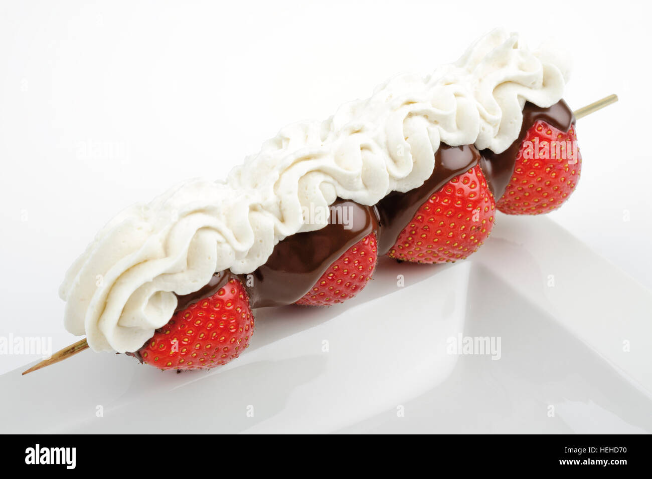 Skewered strawberries hi-res stock photography and images - Alamy