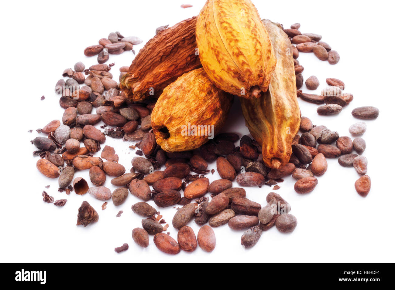Cacao beans product Cut Out Stock Images & Pictures - Alamy