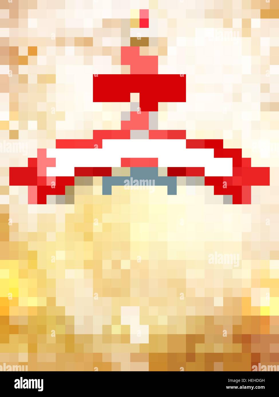 Christmas landscape Poster. EPS 10 Stock Vector Image & Art - Alamy