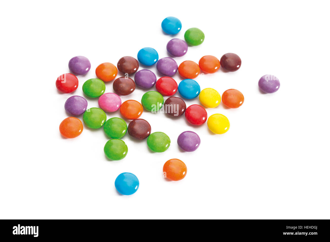 Smarties bonbons Cut Out Stock Images & Pictures - Alamy