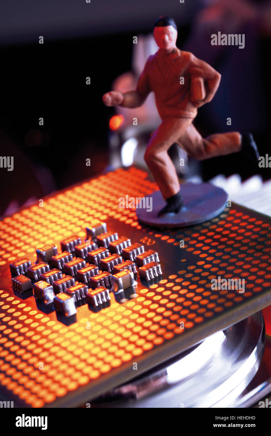 Running chip hi-res stock photography and images - Alamy