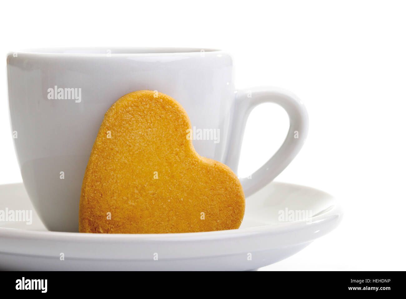 Mug With Heart Biscuit Hi res Stock Photography And Images Alamy