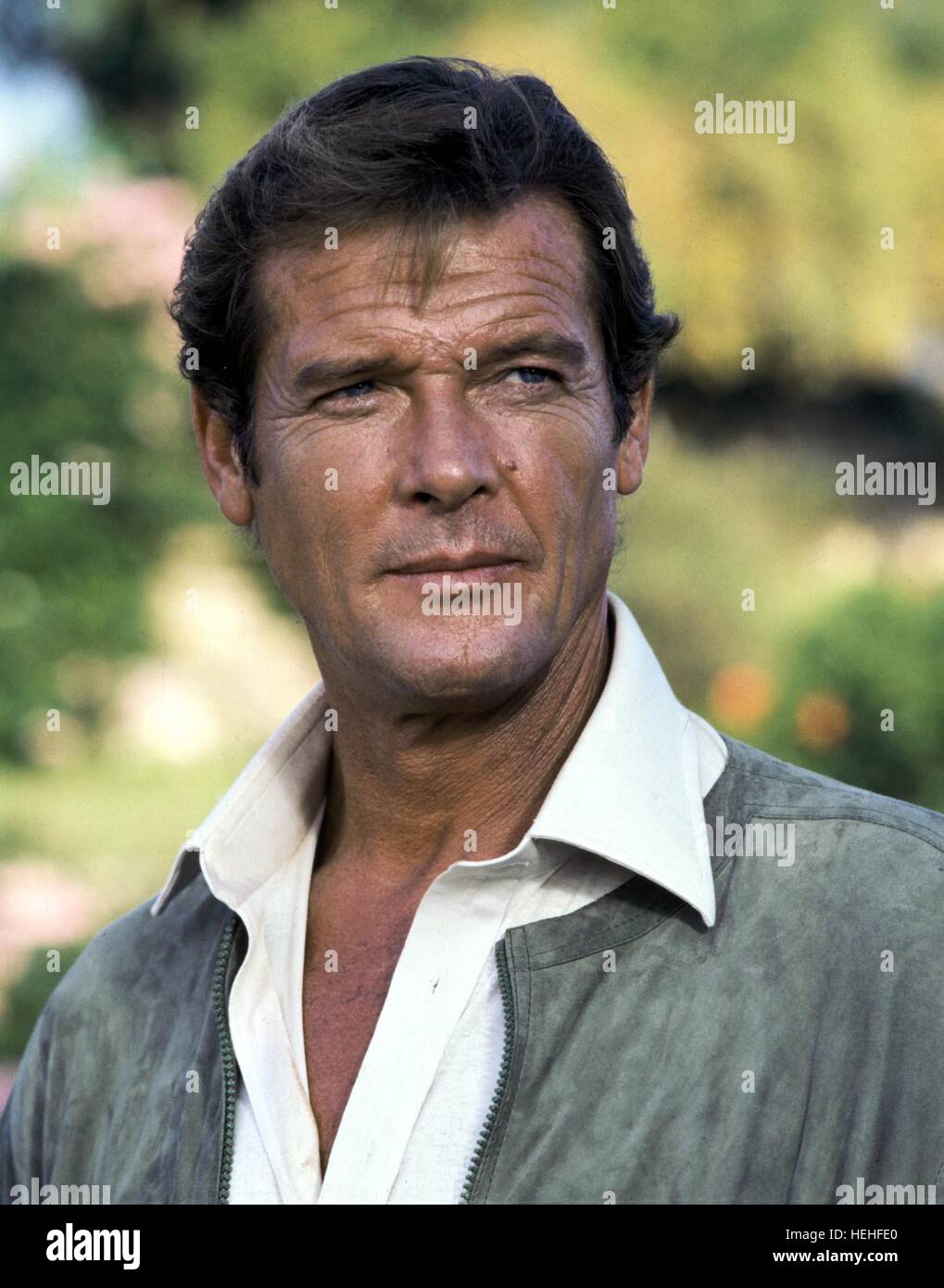 Portrait Actor Roger Moore High Resolution Stock Photography and Images ...