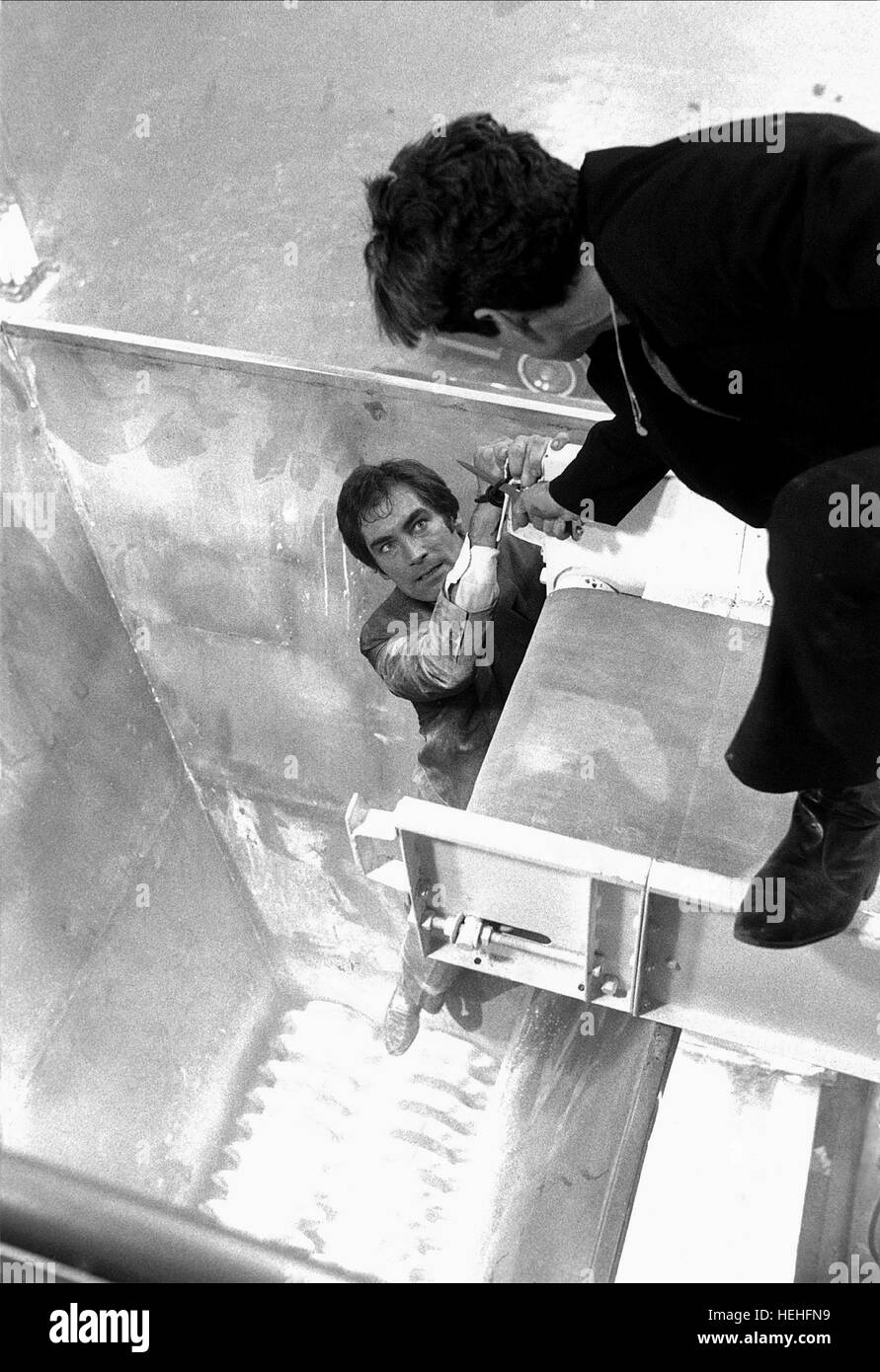 Timothy Dalton As James Bond Film Title James Bond Black and White ...