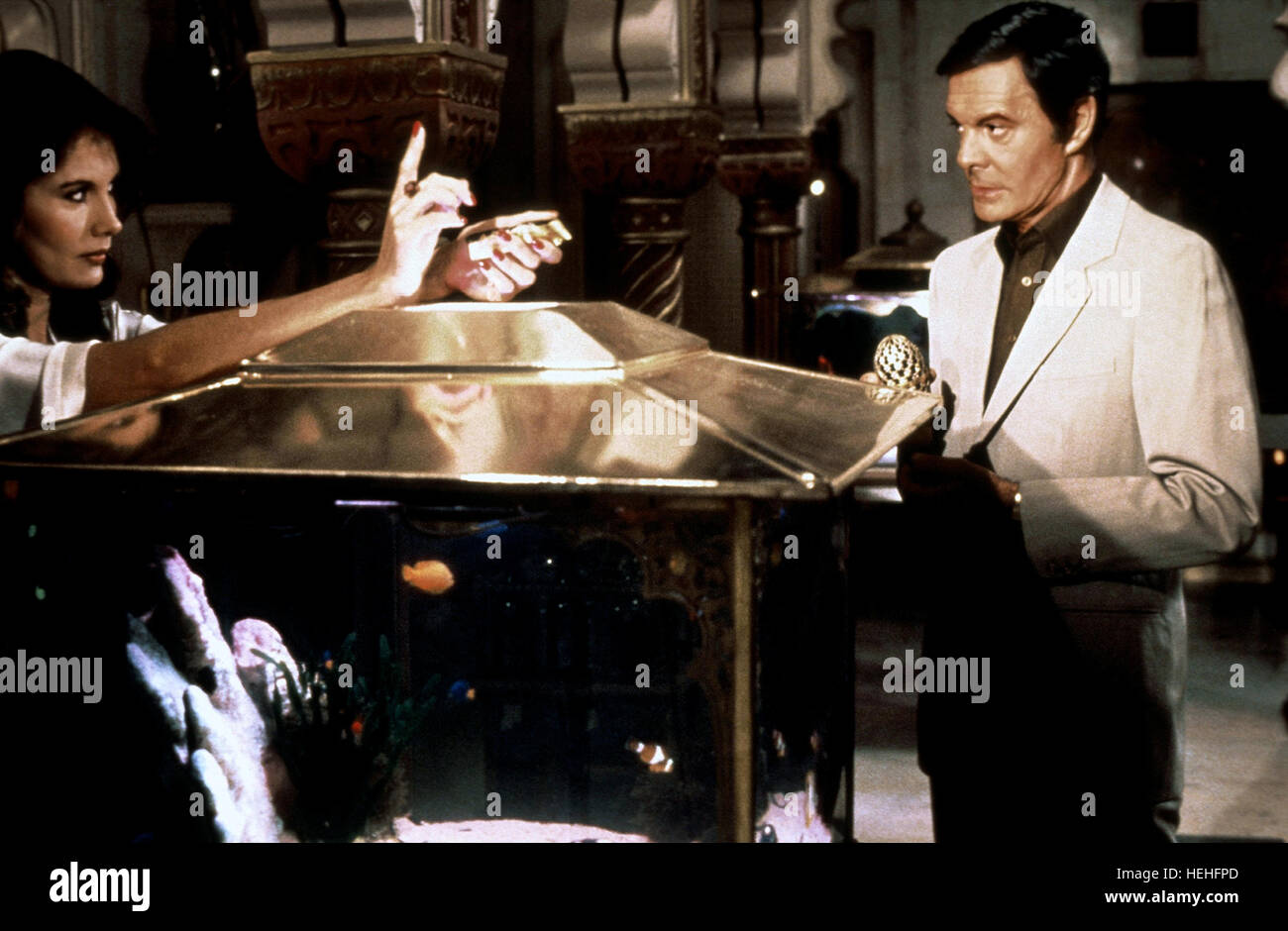 Maud Adams As Octopussy Film Title James Bond High Resolution Stock ...