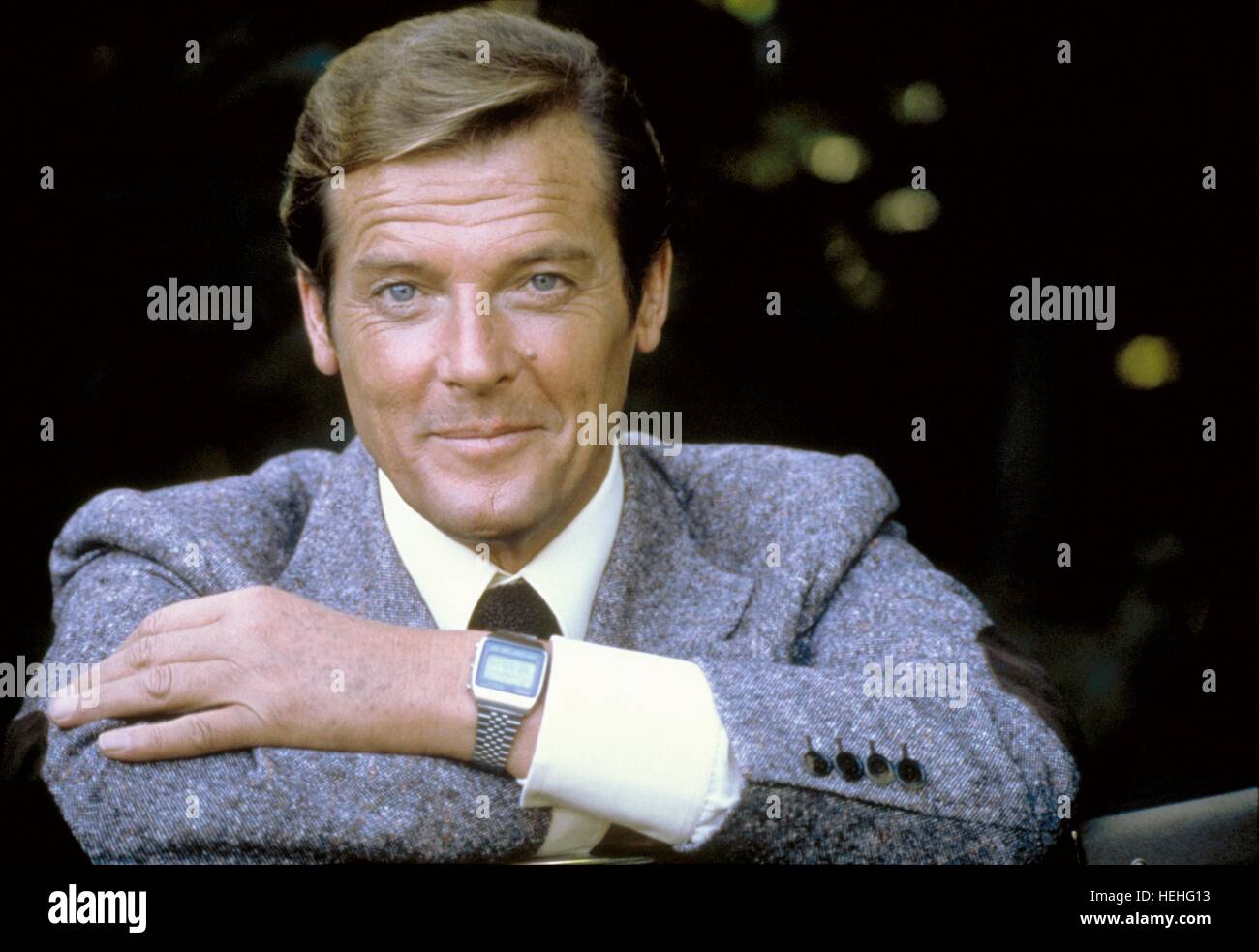 Portrait Actor Roger Moore High Resolution Stock Photography and Images ...