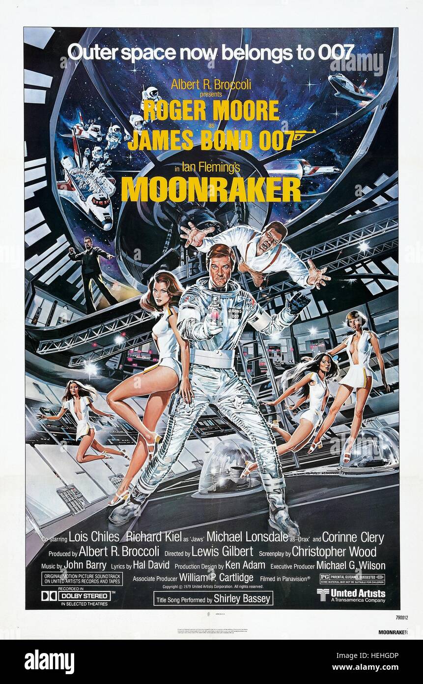 Roger Moore Bond Movie Poster High Resolution Stock Photography and ...