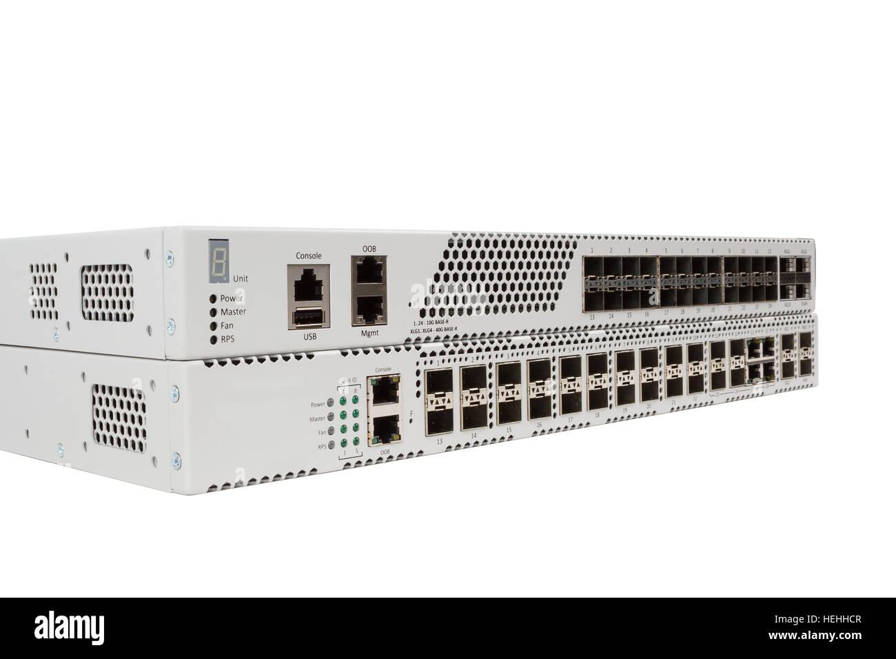 Fiber optic gigabit ethernet switch with SFP module slot and UTP ...