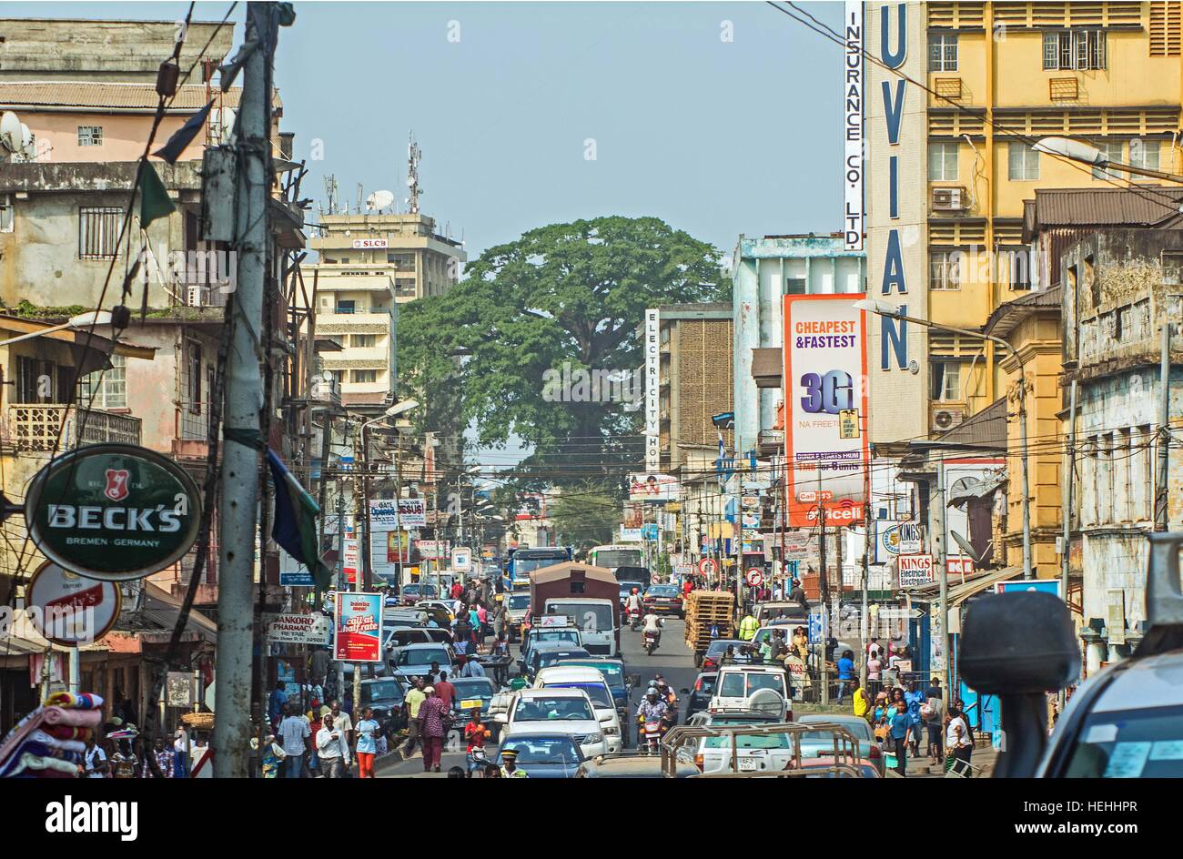 Traffic In Freetown High Resolution Stock Photography and Images - Alamy