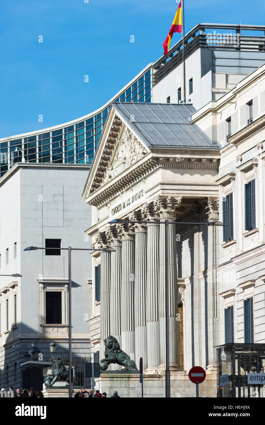 Spanish parliament building hi-res stock photography and images - Alamy