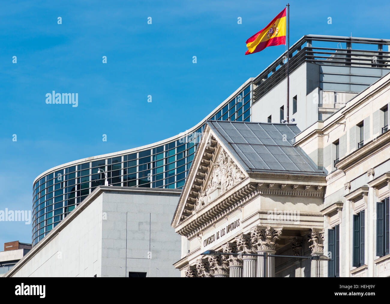 Spanish parliament building hi-res stock photography and images - Alamy