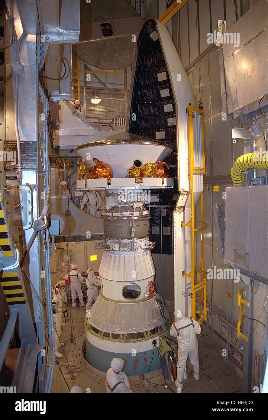 Inside a payload fairing hi-res stock photography and images - Alamy