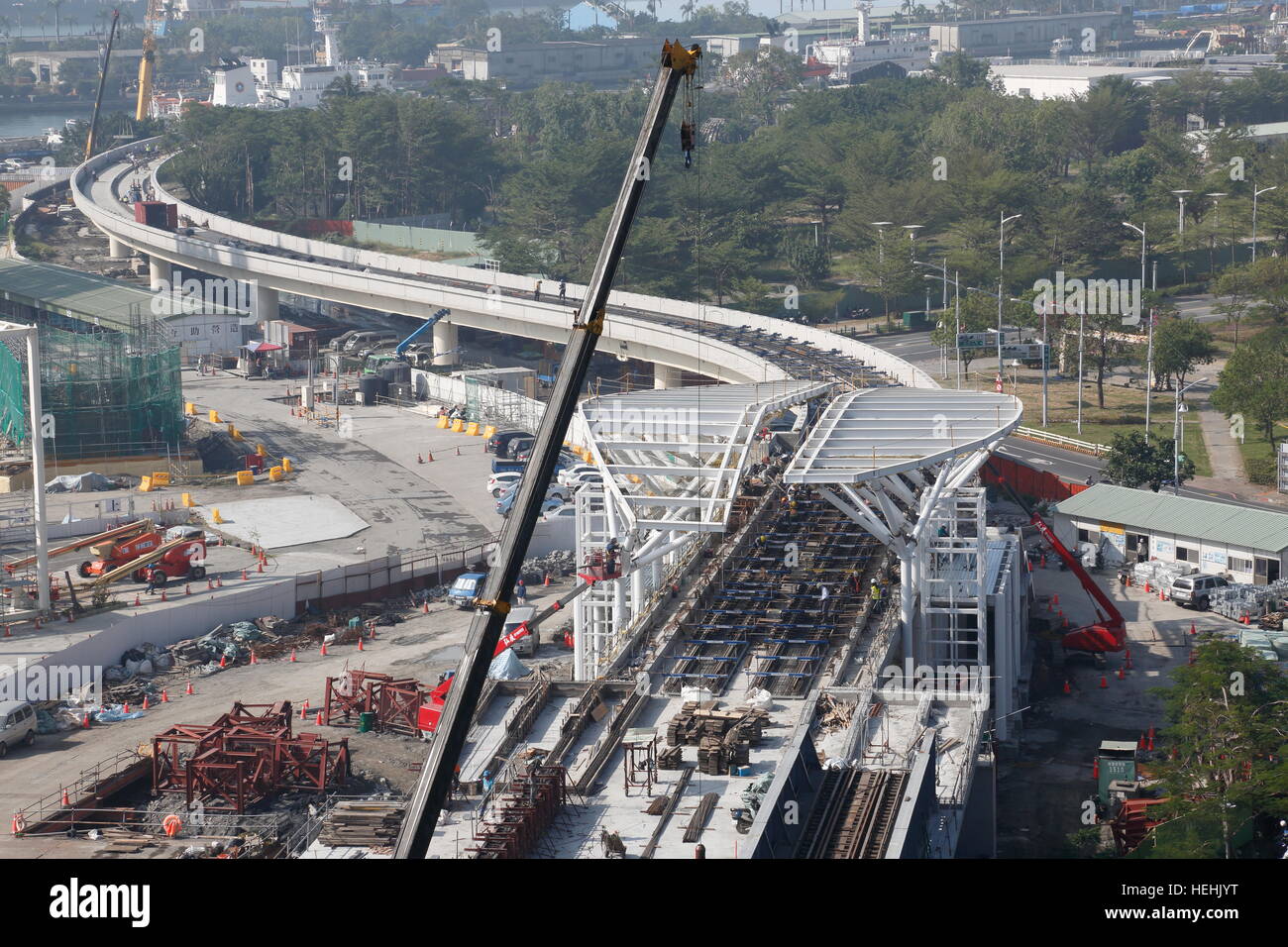Light Rail System Stock Photo - Alamy