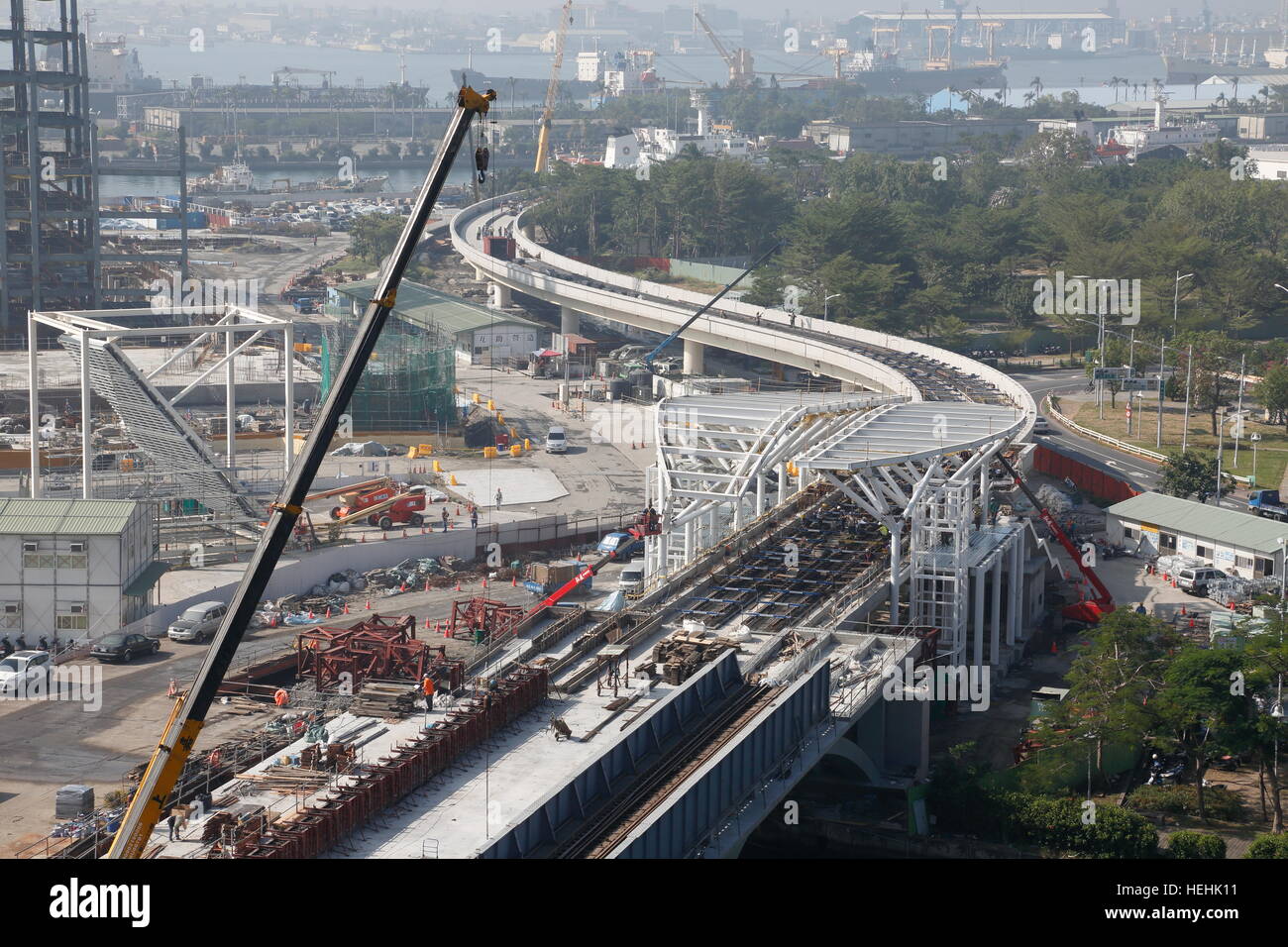Light Rail System Stock Photo - Alamy