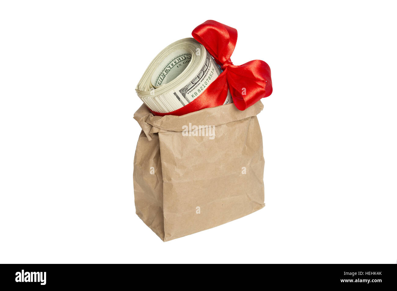 Money bag cash prize Cut Out Stock Images & Pictures - Alamy