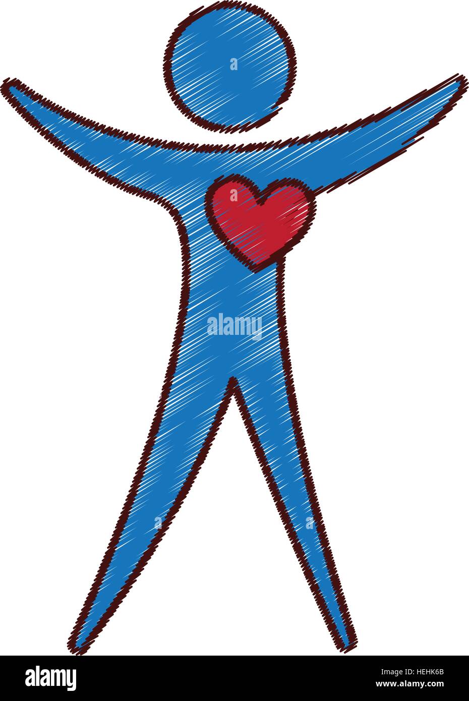 human silhouette health care vector illustration design Stock Vector ...