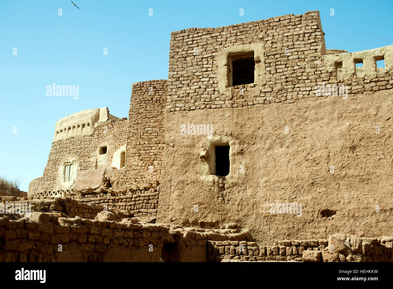 Egypt, Dakhla Oasis, Balat, in der historischen Altstadt Stock Photo ...