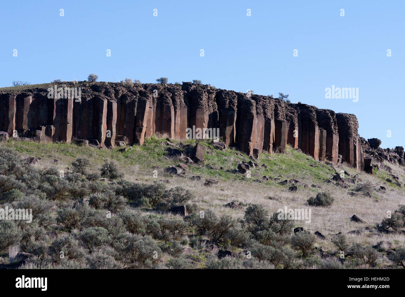 A natural stand of rock columns Stock Photo - Alamy