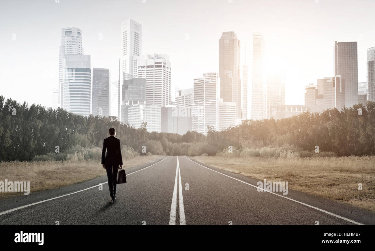 Your way to success Stock Photo - Alamy