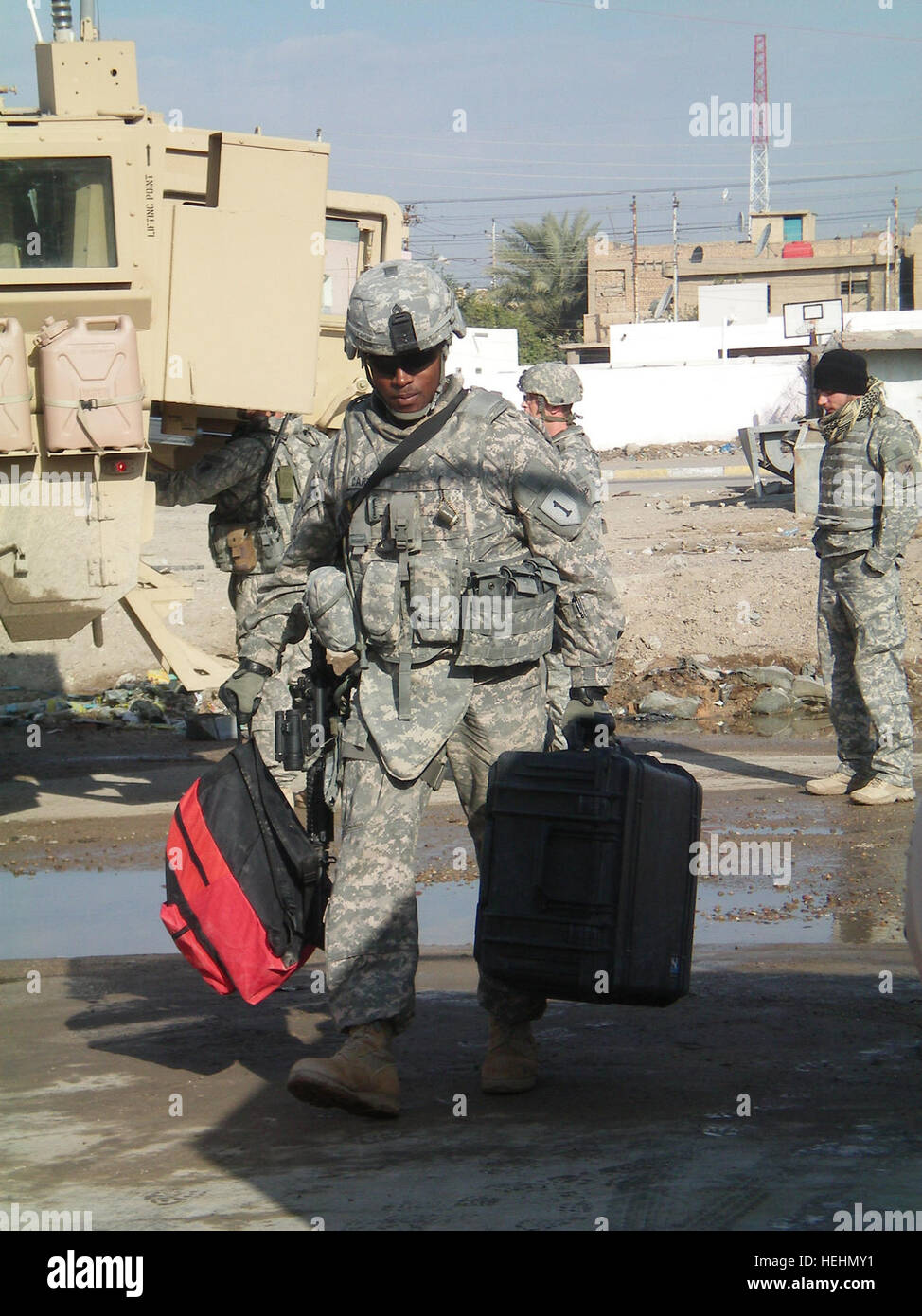Sgt. 1st Class Marcus Carter, a native of Lawton, Okla., from the 5th ...