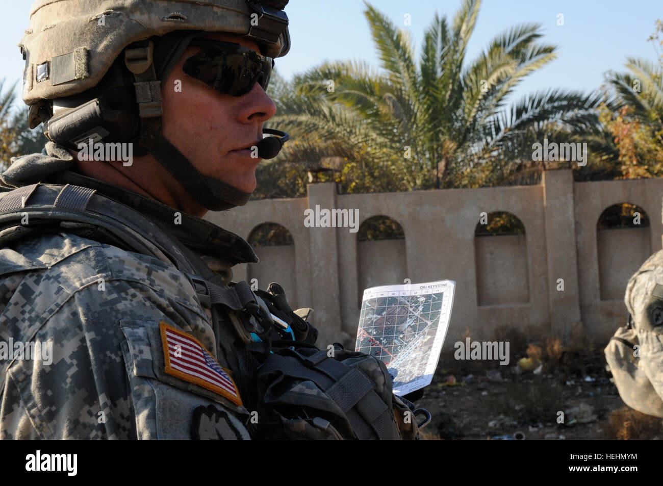 U.S. Army Staff Sgt. Berendt from 1st Battalion, 27th Infantry Regiment ...
