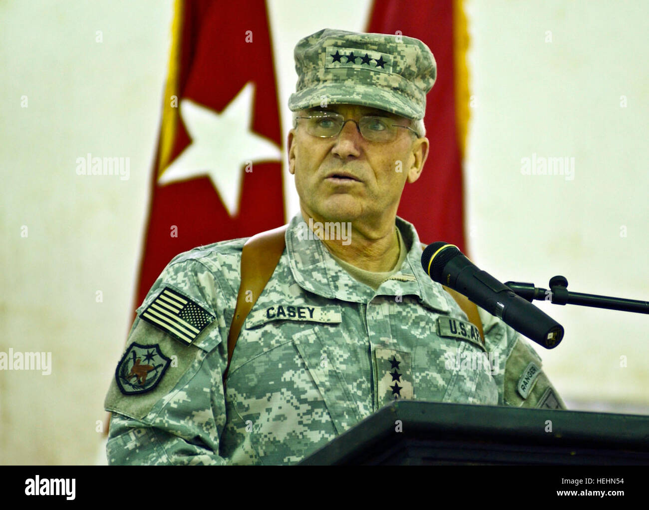 CAMP TAJI, Iraq--Chief of Staff of the Army Gen. George W. Casey Jr ...