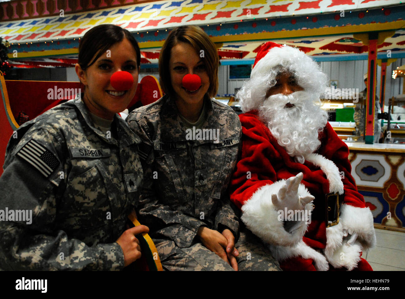 Sgt. Amy Trehal of Ridgeway, Colo. and Sgt. Stephanie Sarria of ...