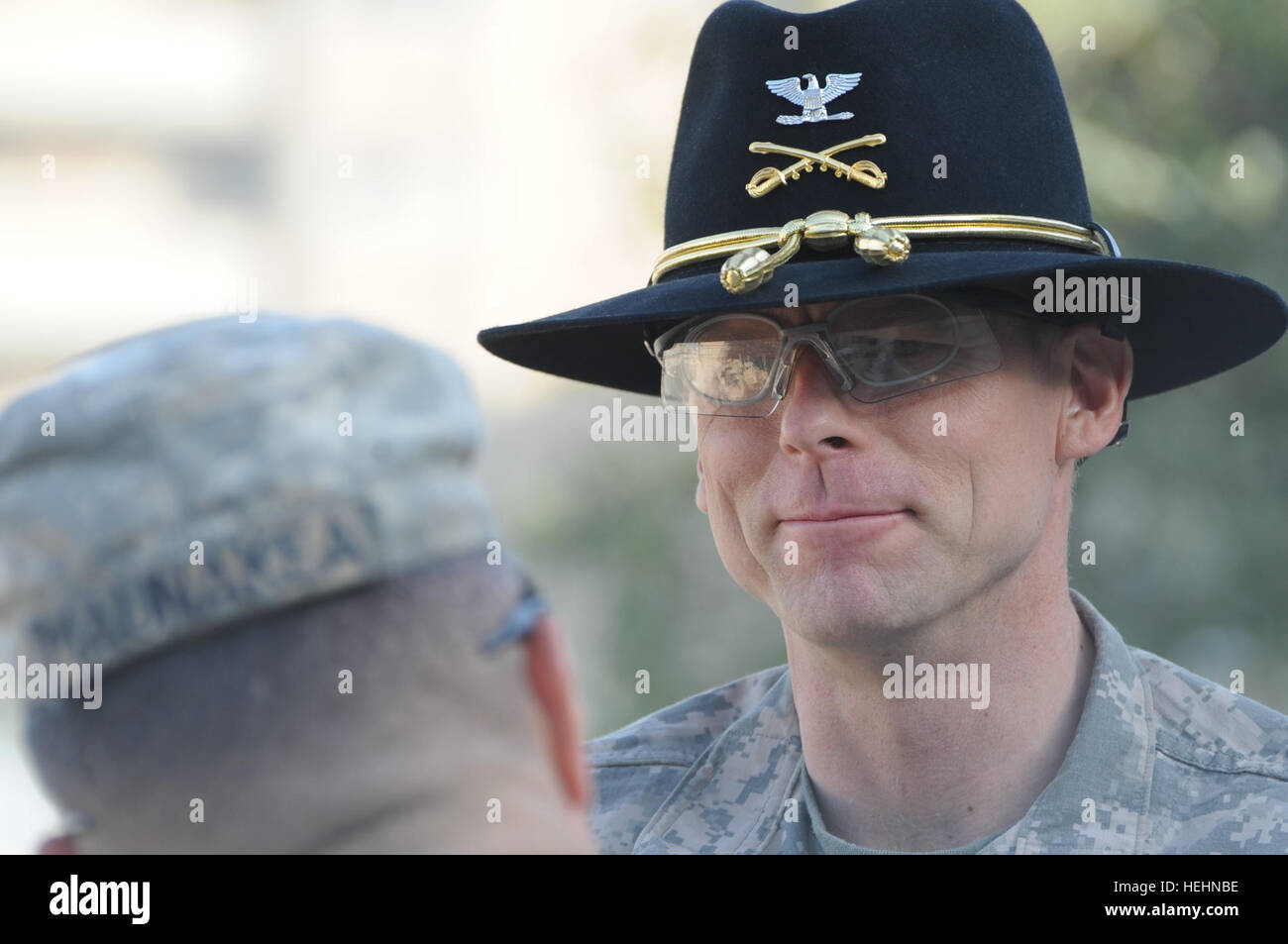 U.S. Army Col. Craig Collier, commander of 3rd Squadron, 89th Cavalry ...
