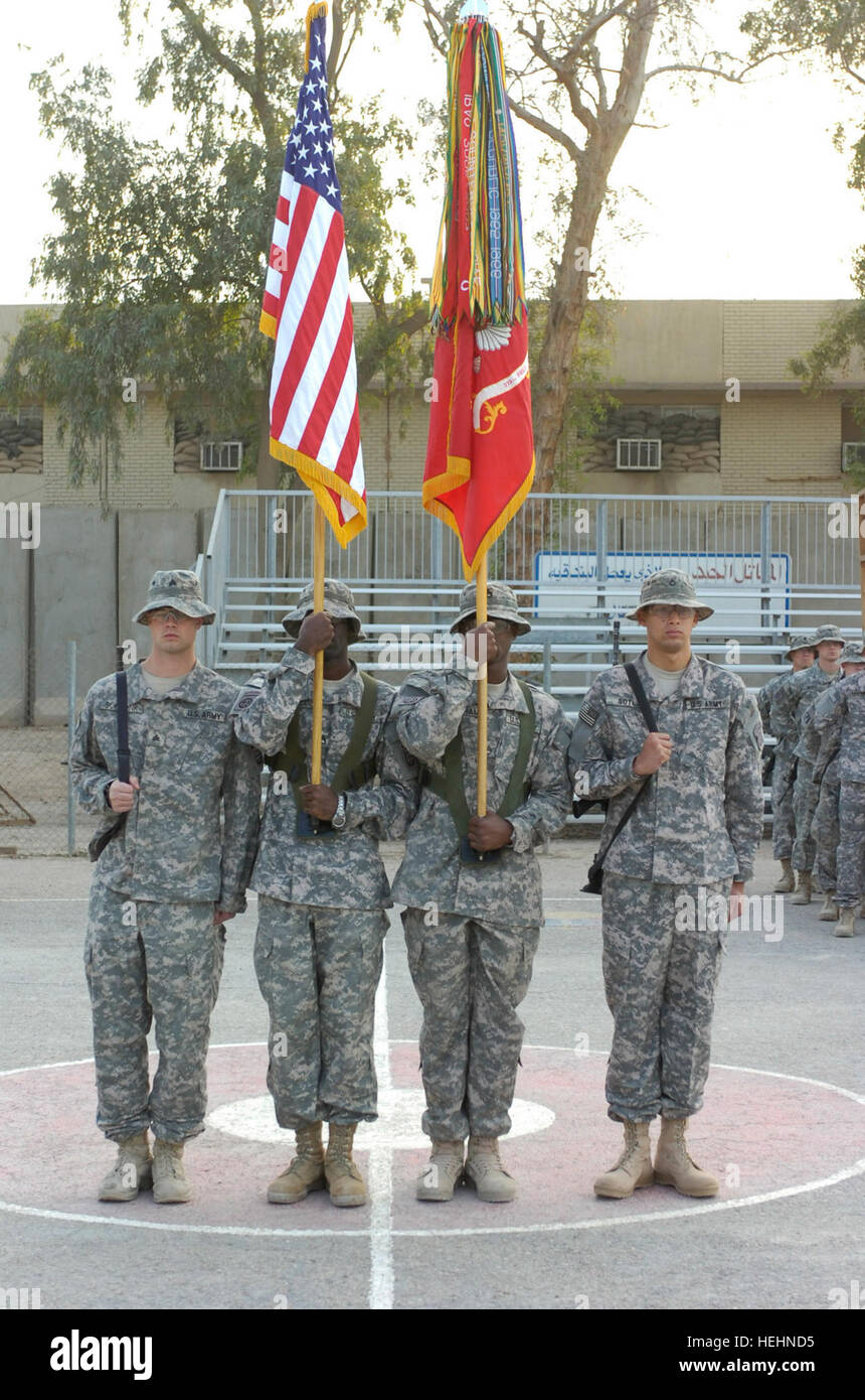 FORWARD OPERATING BASE RUSTAMIYAH, Iraq – The honor guard detachment ...