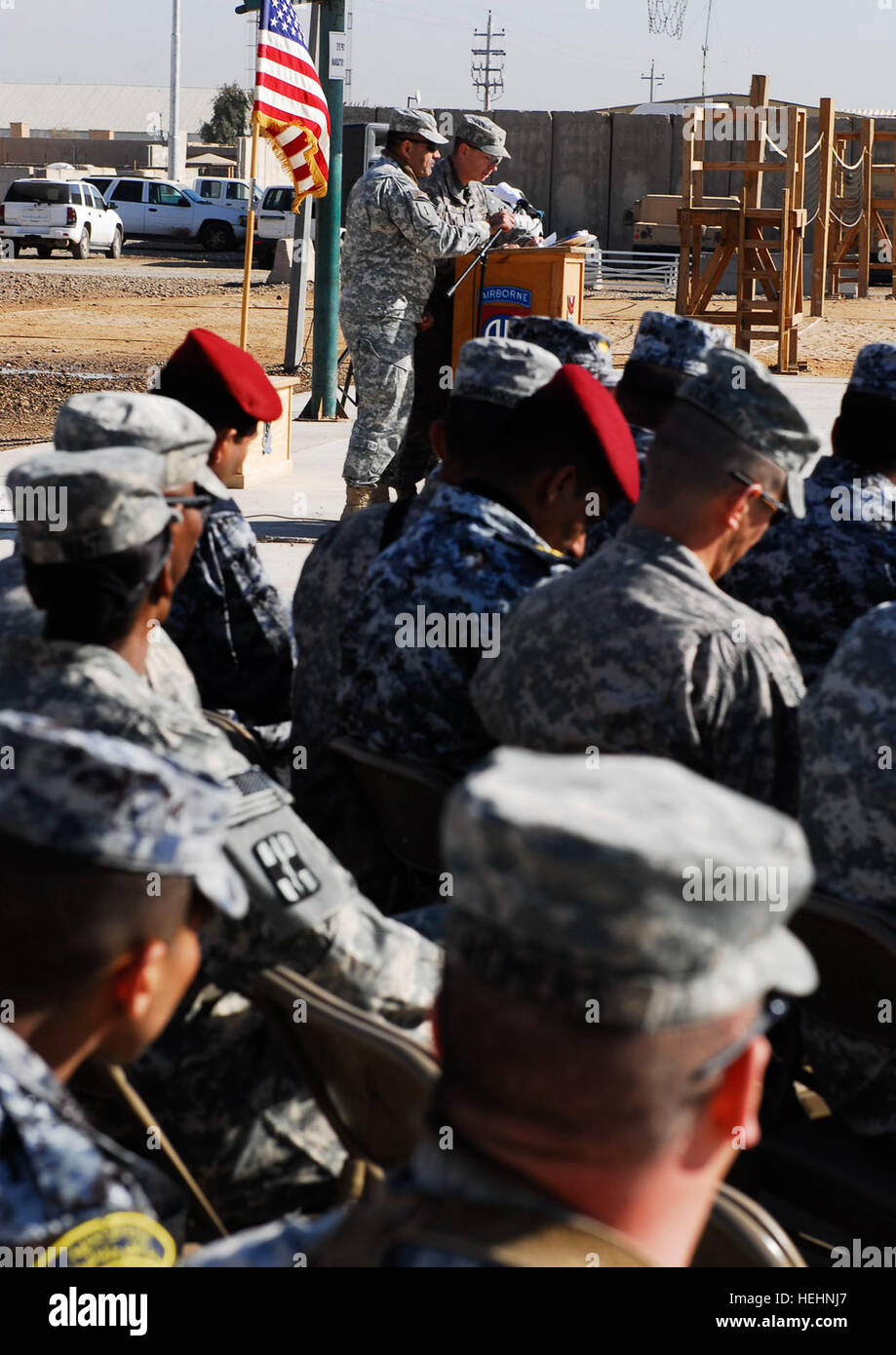 Martin. FORWARD OPERATING BASE FALCON, Iraq – Col. Ted Martin, commander of the 1st Brigade ...